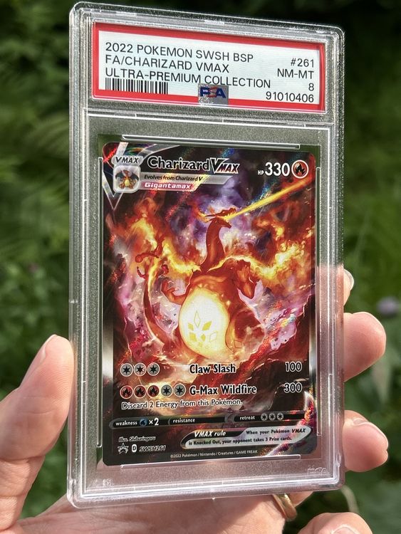 Pokémon Charizard VMAX PSA 8 (Neu (gemäss Beschreibung)) in Root für ...
