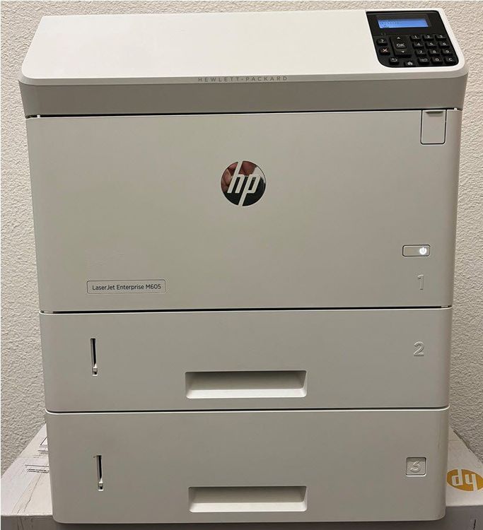 HP LaserJet Enterprise M605dn mit Top Ausstattung Top Preis (Gebraucht ...