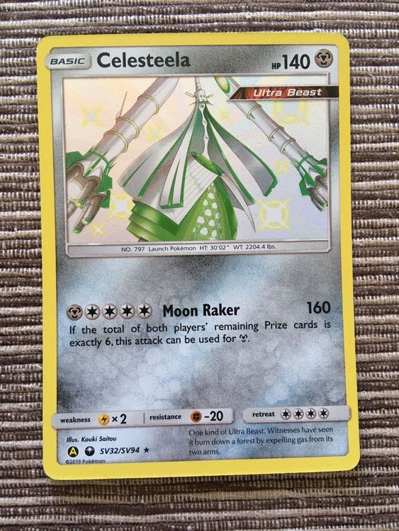 Pokemon Celesteela Shiny Hidden Fates | Kaufen auf Ricardo