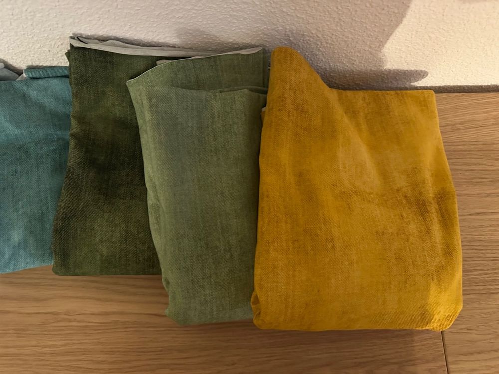 Stoff-Paket (Jeans-Optik-Jersey, Staghorn, Stoffduo) (Neu (gemäss ...