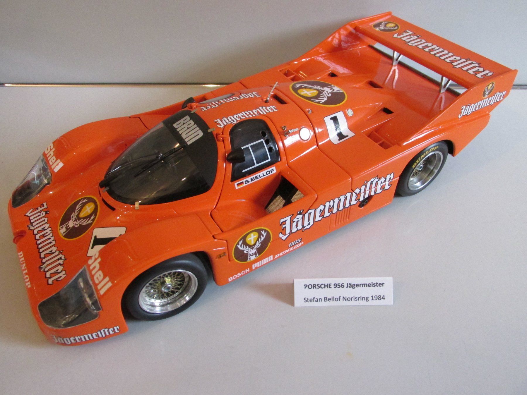 PORSCHE 956C #1 " Jägermeister " Norisring MPA 1:18 OVP NEU (Neu ...