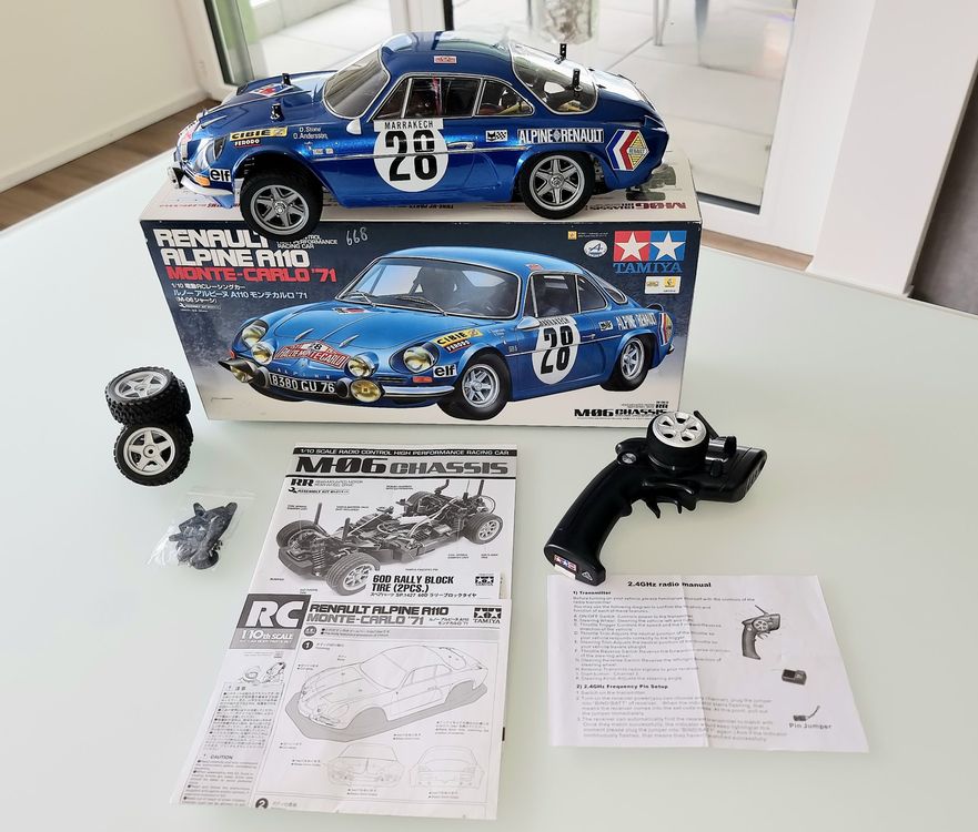 TAMIYA Renault Alpine A110 Monte Carlo 1971 | RC 1/10 (Neu (gemäss ...