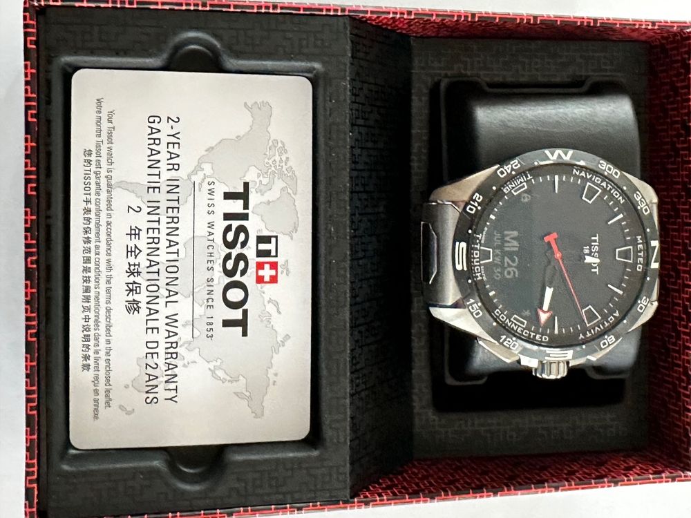 Tissot T-Touch -connect Solar, Titanium/black dial | Kaufen auf Ricardo
