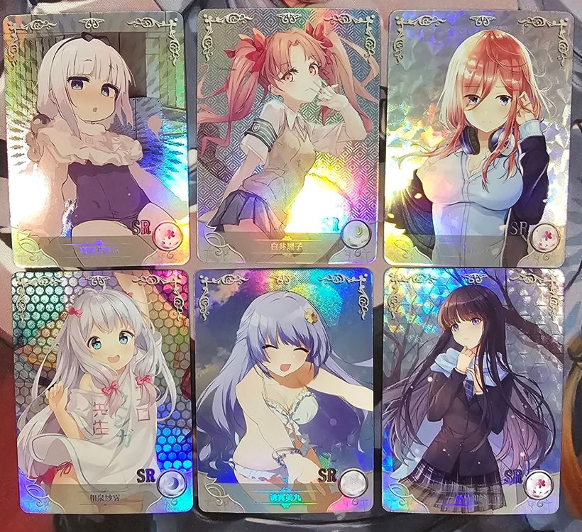 6 cards SR Goddess Story TCG -NS-2M06 serie Holo | Kaufen auf Ricardo