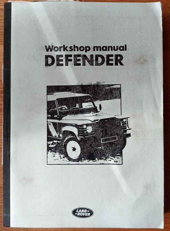 Land Rover Defender Workshop manual Deutsch (Gebraucht) in ...