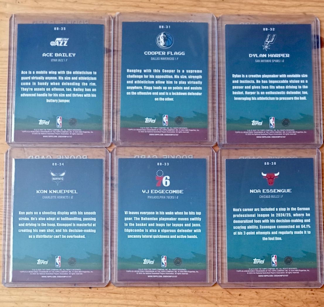 8-Bit Ballers Rookies NBA cards lot (Neuf (Voir description)) à ...