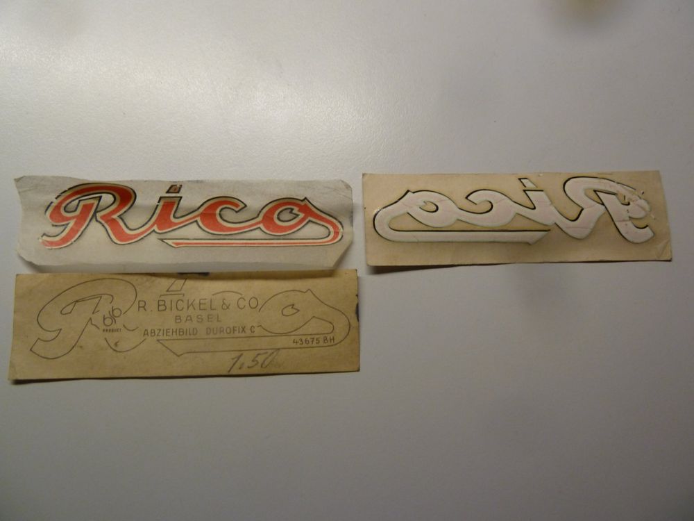 RICO Schriftzug (Neu und originalverpackt) in Zürich für CHF 18 – mit ...