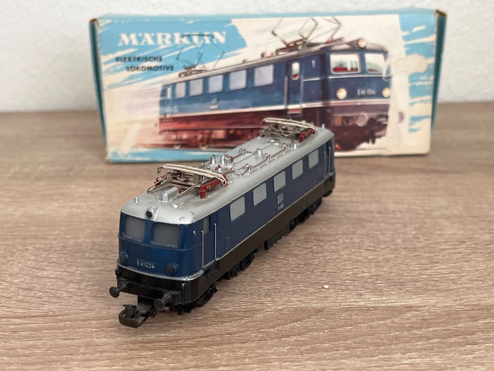 Märklin 3034 E-Lok E41024 DB H0 (9) (D'occasion) à St-Aubin-Sauges pour ...