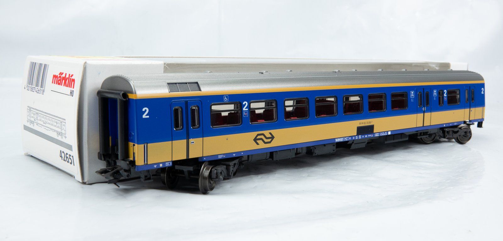 Märklin 42651 NS IC Schnellzugwagen 2. Kl mit Küche/Gepäckr (Neu und ...