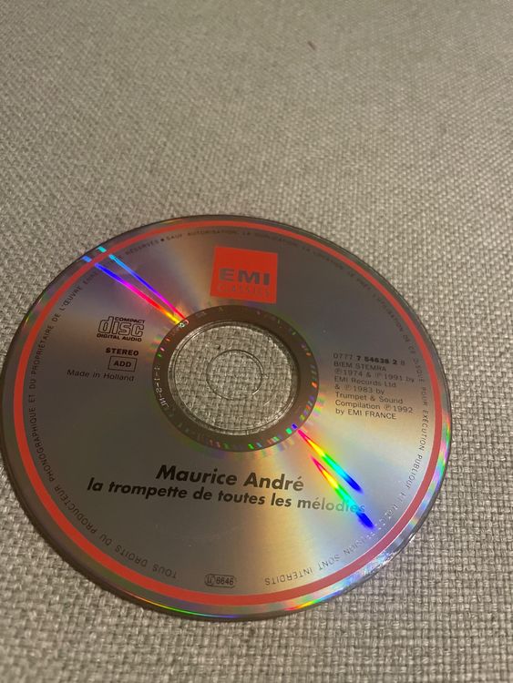 Maurice André - La Trompette CD, Klassische Trompetenmusik (Gebraucht ...