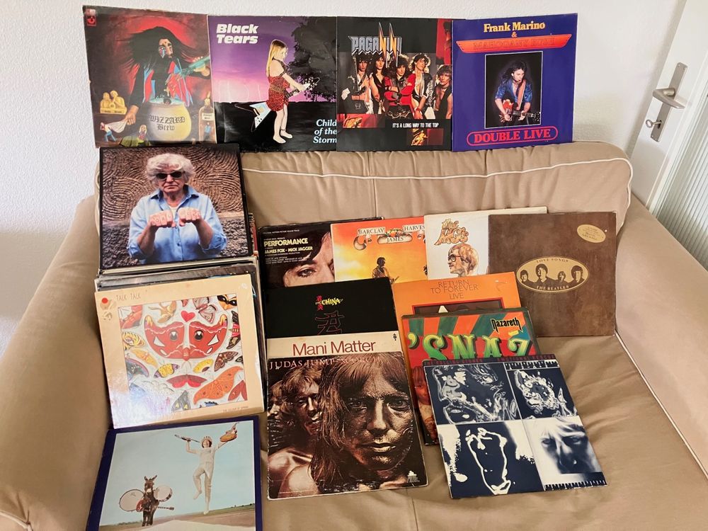 Schallplatten Sammlung Metal, Prog Rock, Elektro-pop.... | Kaufen auf ...