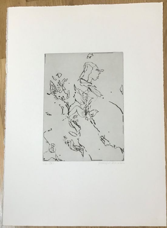 Daniel de QUERVAN (1937-2020) Sehr Seltener Radierung Handsi (Gebraucht) in Root für CHF 10 ...