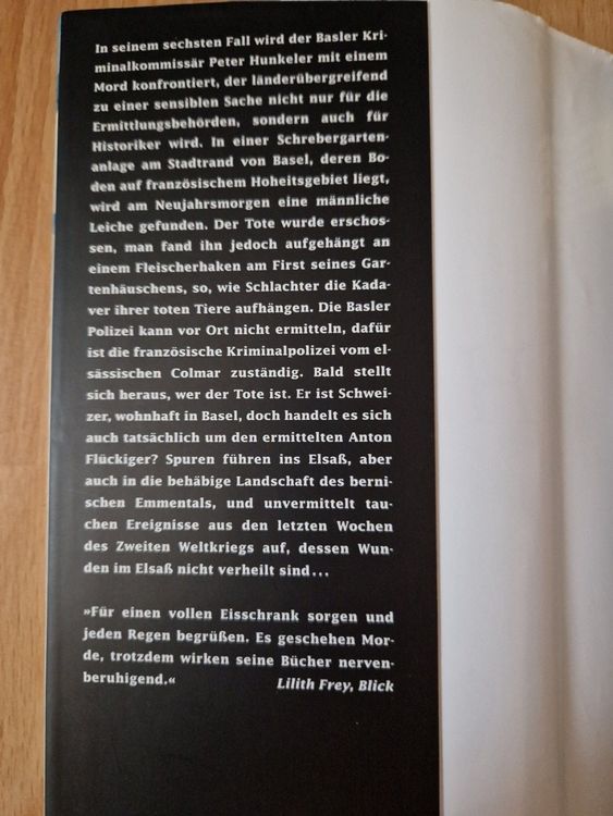 Hansjörg Schneider Hunkeler und der Fall Livius Fall 6 (Gebraucht) in Neuhausen am Rheinfall für ...