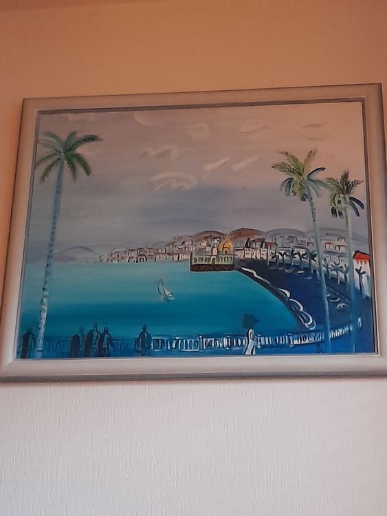 tableau, Raoul Dufy, Baie des Anges, Nice (Neuf (Voir description)) à ...