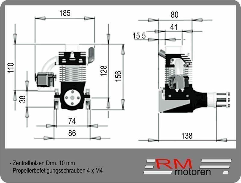 ROTO 35 FS Viertakt-Motor (Neu und originalverpackt) in Gümligen für ...