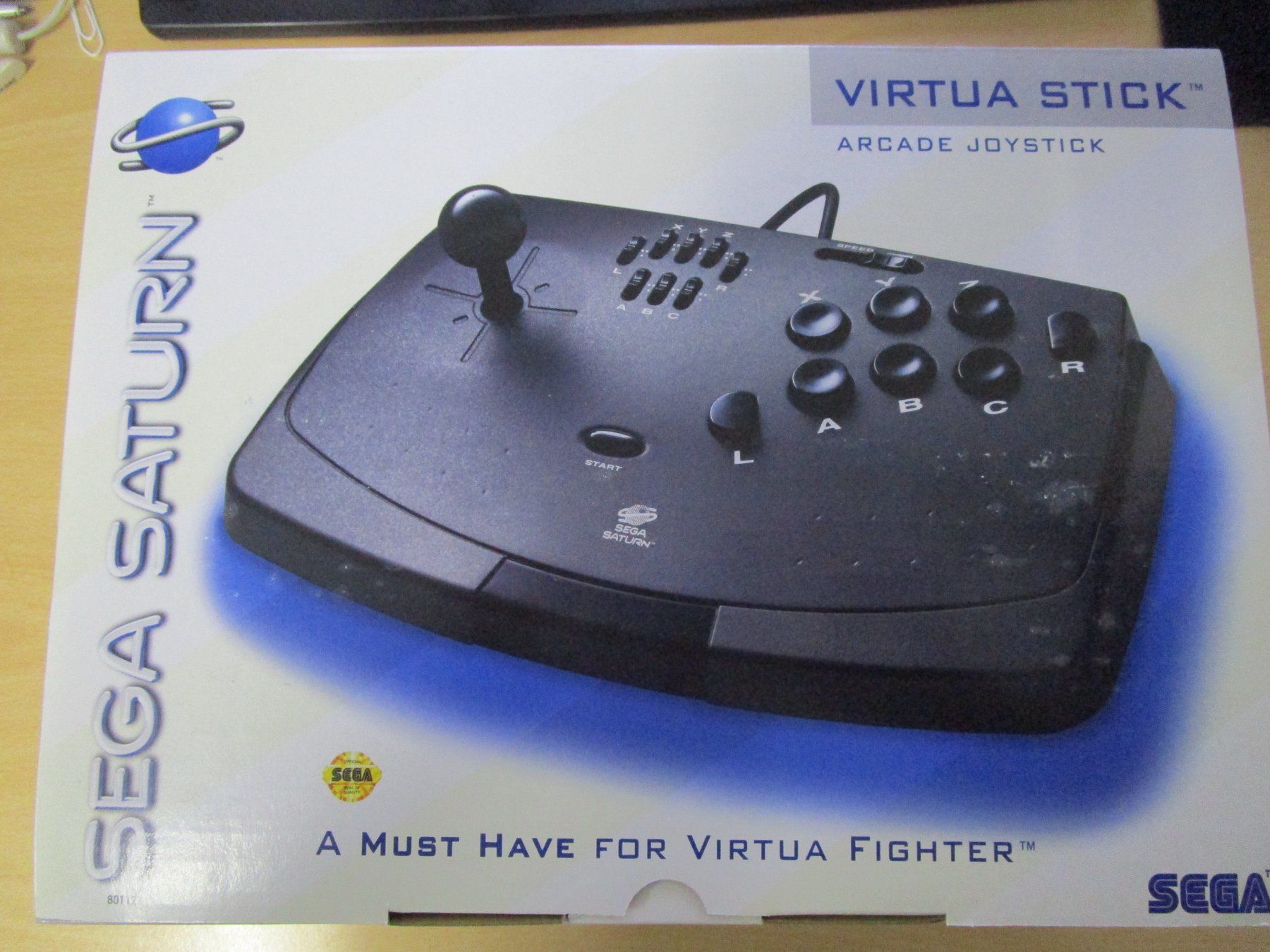 Sega Saturn Virtua Stick Joystick Neuware Neu SS Arcade Stic (Neu und ...