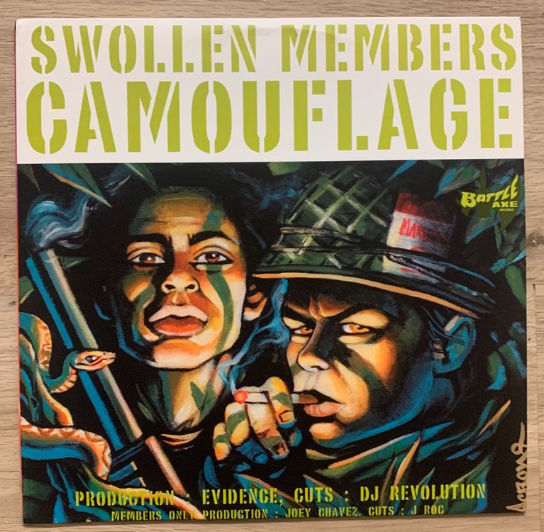 SWOLLEN MEMBERS - Camouflage / Members Only Maxi Lp (Gebraucht) in ...