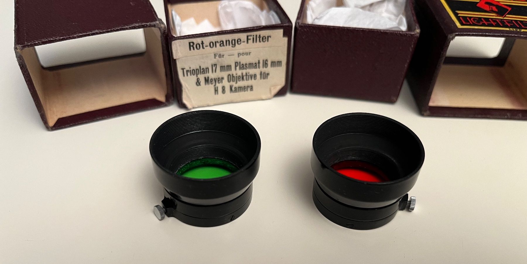 Rot-Orange-Filter Trioplan 17 mm Plasmat 16 mm (Gebraucht) in Aarau ...