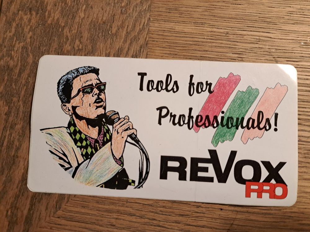 Revox Sticker (Neu (gemäss Beschreibung)) in Zufikon für CHF 1 – mit ...