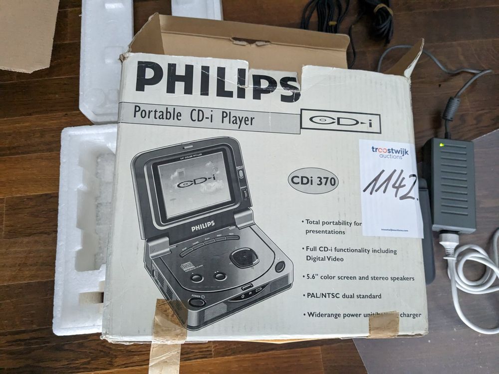 Philips Portable CDI Player 370 Rare Games Console OVP | Kaufen auf Ricardo