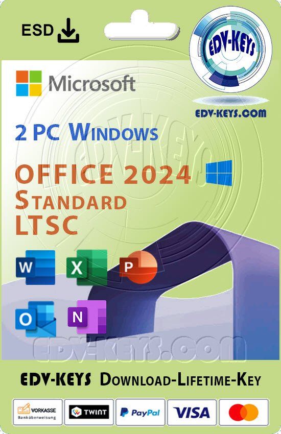 Microsoft Office 2024 Standard 2 PC Lifetime (Gebraucht) in Langenthal ...