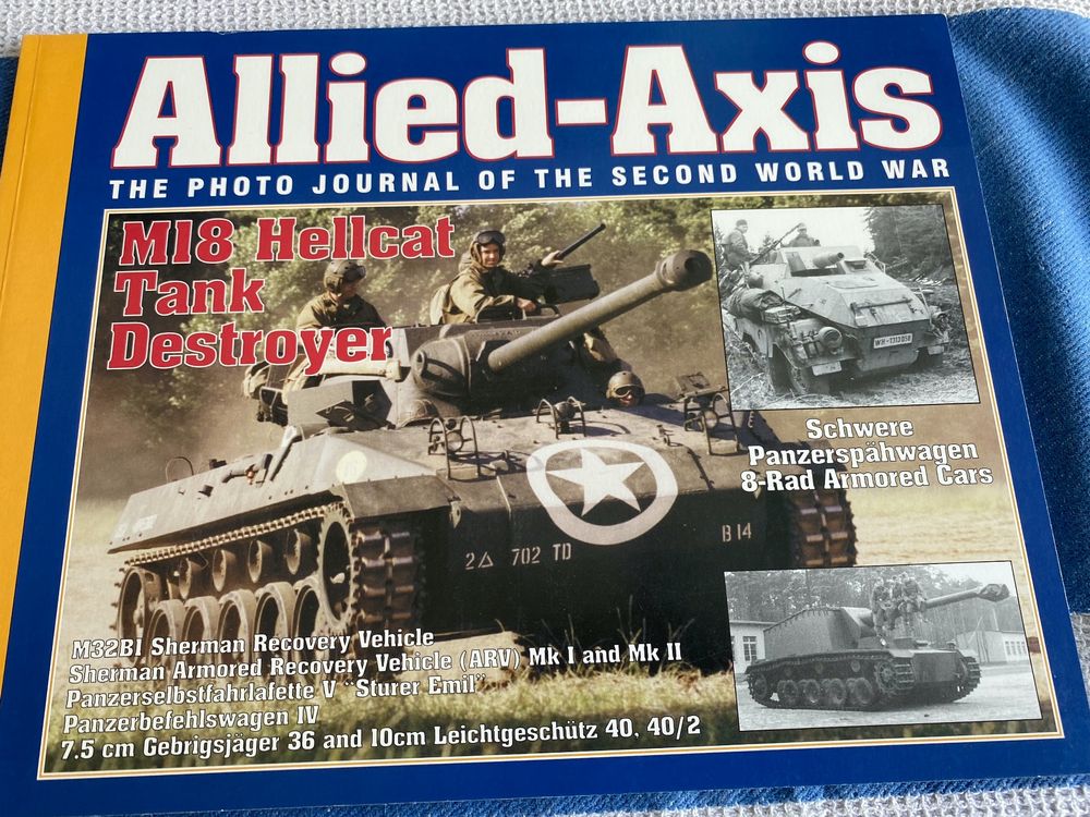 BUCH ENGLISCH ALLIED-AXIS 4 M18 HELLCAT TANK DESTROYER (Gebraucht) in ...