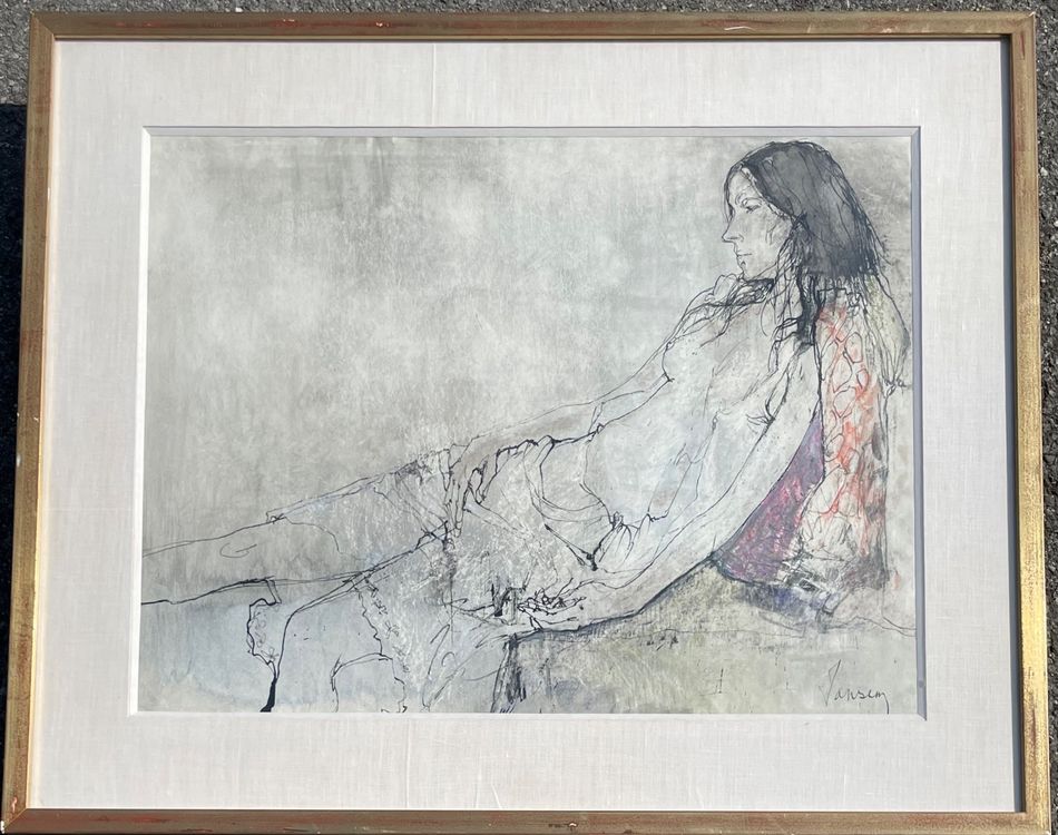 Jean Jansem (1920-2013) grosse Mischtechnik (Gebraucht) in Root für CHF 164 – nur Abholung auf ...