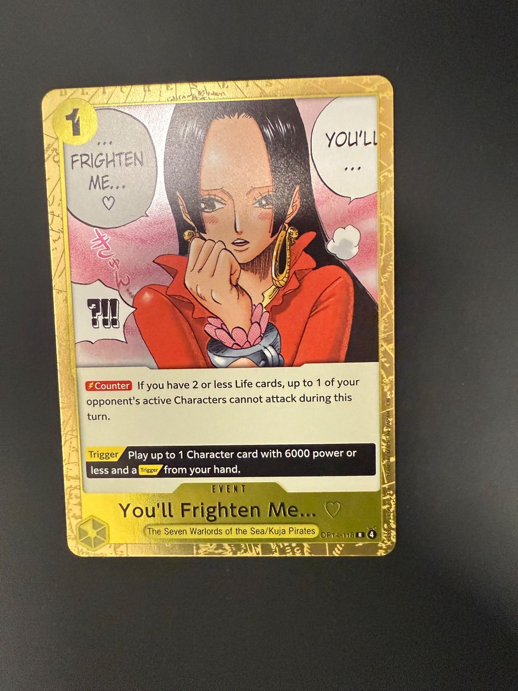 One Piece - Boa Hancock OP14-118 Rare -EN 🇬🇧 (Neu (gemäss Beschreibung ...