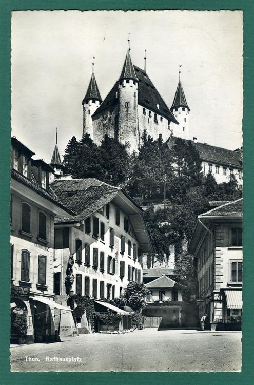 Thun, Rathausplatz, 1955 (Gebraucht) in Sargans für CHF 1 – mit Lieferung auf Ricardo kaufen