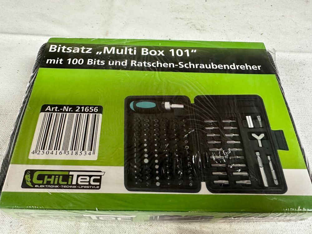 M143 Bitsatz Multibox 101 100 Bits und Ratschenschraubenzieh (Gebraucht ...