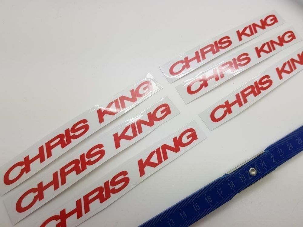 CHRIS KING® BIKE AUFKLEBER ¦ STICKER NEU (Neu und originalverpackt) in ...