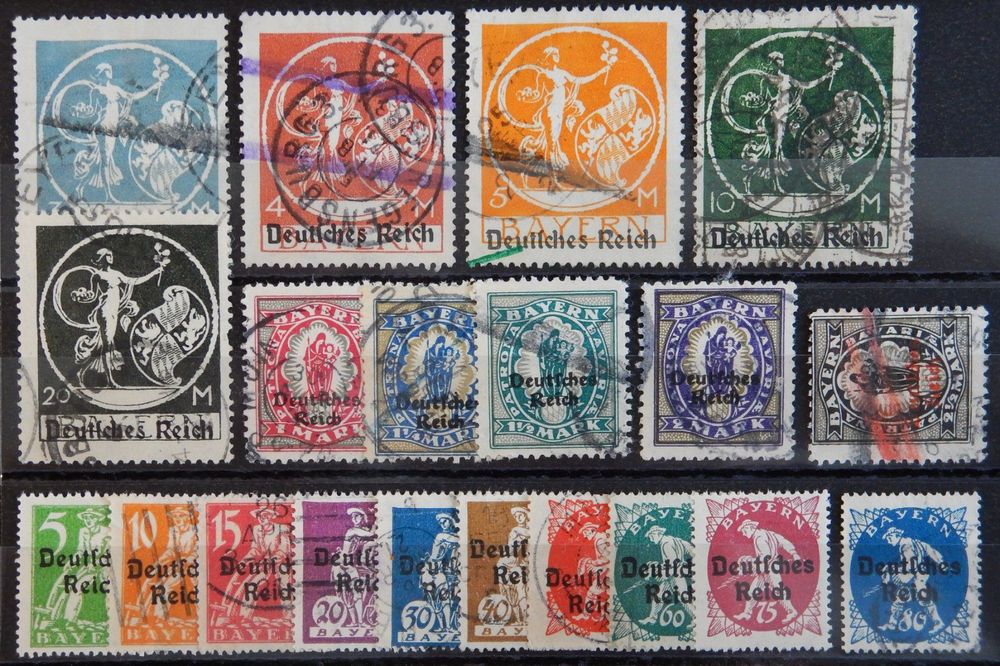 Deutsches Reich Kat. 119-138 gest. 1920 Kat. 100 Euro | Kaufen auf Ricardo