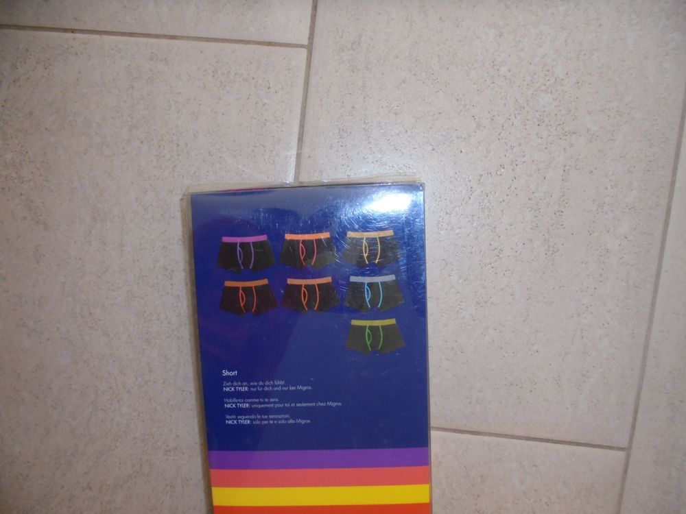 NICK TYLER HERREN 7x SHORT GR.S *NEU* | Kaufen auf Ricardo