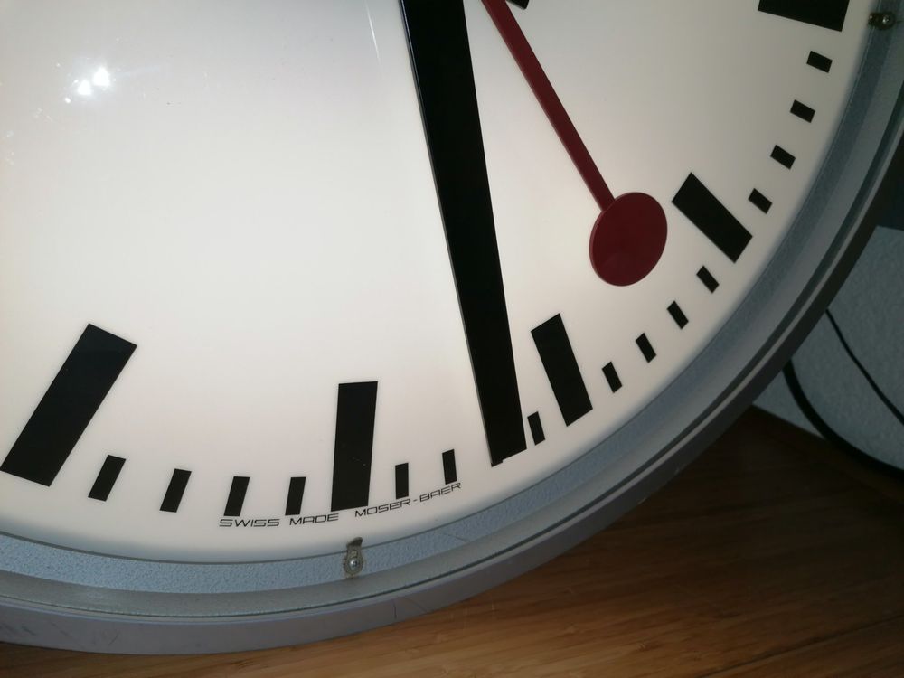 Original SBB uhr, Horloge de gare CFF (Gebraucht) in Territet für CHF ...