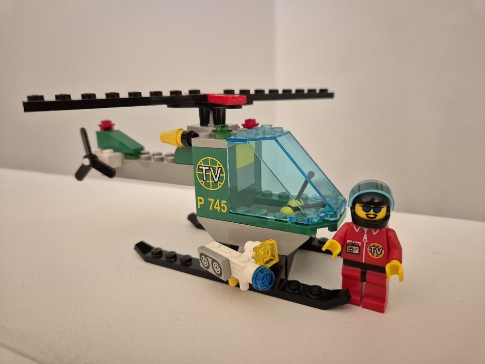 6425 LEGO City TV Chopper (Gebraucht) in Rebstein für CHF 1 – mit ...