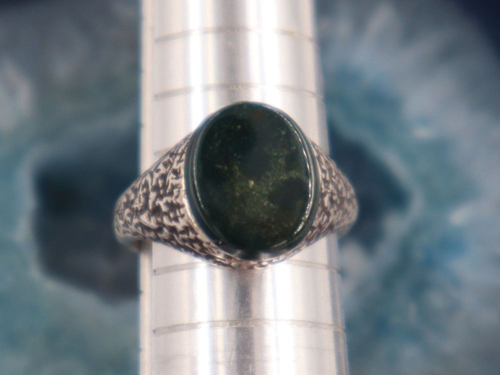 Silber Ring Grüner Blutstein Gr 51 VTG (Gebraucht) in Baden für CHF 49 ...