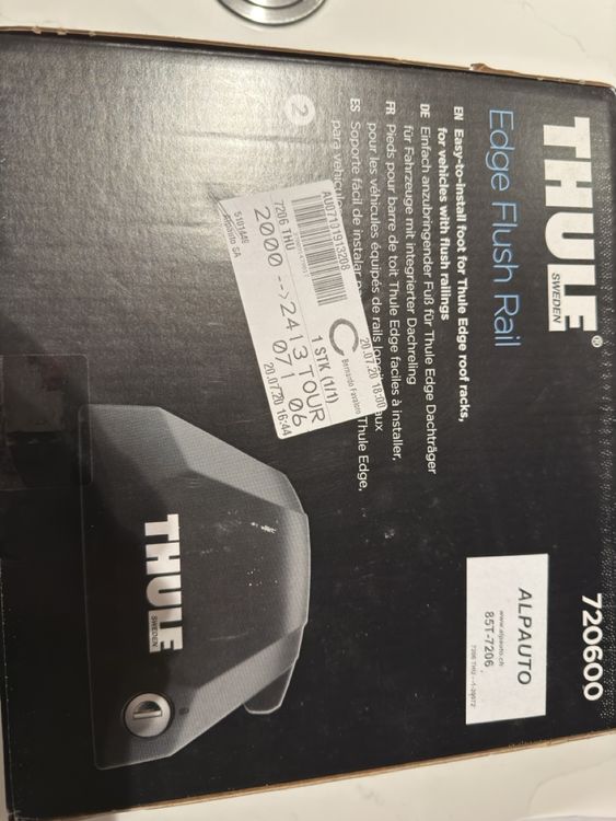 Thule Edge Flush Rail 720600 - Roof Rack Mounts - New! (53) (Neu und ...