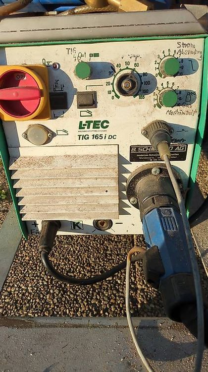Profi DC TIG WIG Schweissgerät L-TEC TIG 165i DC (Gebraucht) in ...