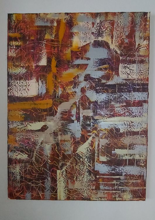 Gemälde " einfach so " von mir selbstgemalt 60×80 (Gebraucht) in Riehen für CHF 90 – mit ...