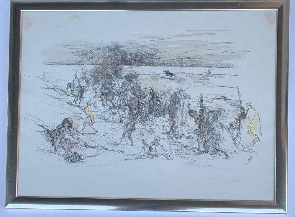 Otto BACHMANN (1915-1996)Lithographie Handsigniert (Gebraucht) in Root ...