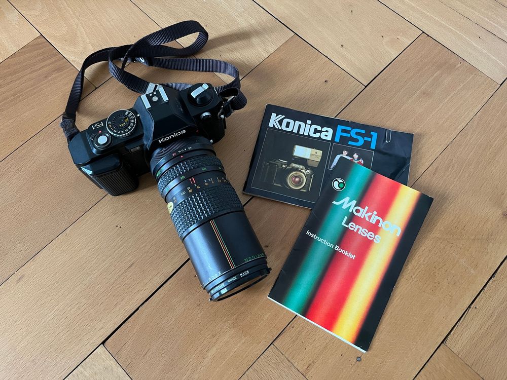 Konica FS-1 Kamera Spiegelreflex und Zoom-Objektiv Makinon | Kaufen auf Ricardo