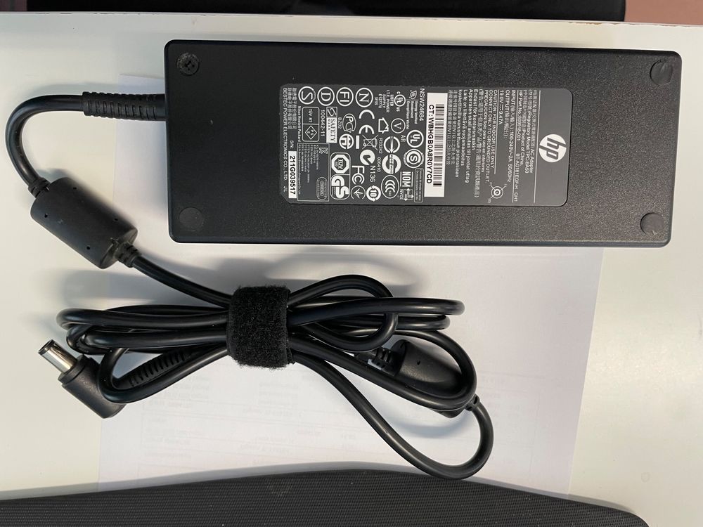 Genuine 180W HP AC DC Adapter 19V 9.47A Model TPC-BA50 P/N 6 (Gebraucht ...
