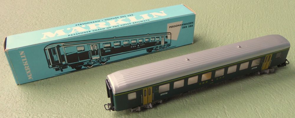 alter original MÄRKLIN 4066 SPUR H0 SBB Personenwagen (Gebraucht) in Basel für CHF 25 – mit ...