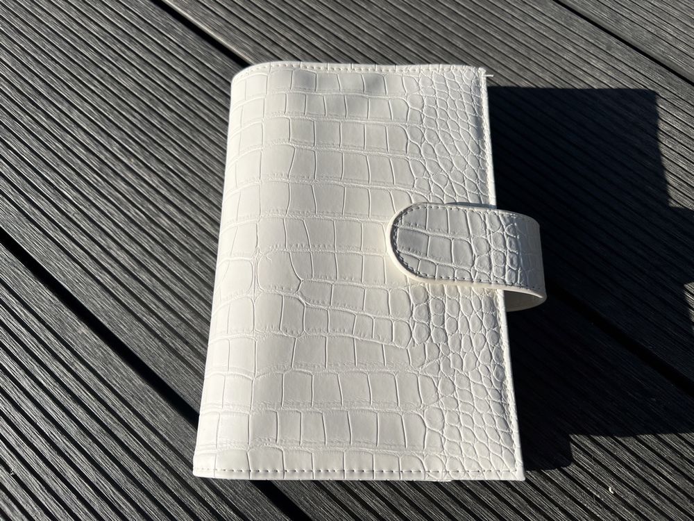 Wunderschöner Filofax, Ringplanner, vegan, weiss, Personal (Neu (gemäss ...