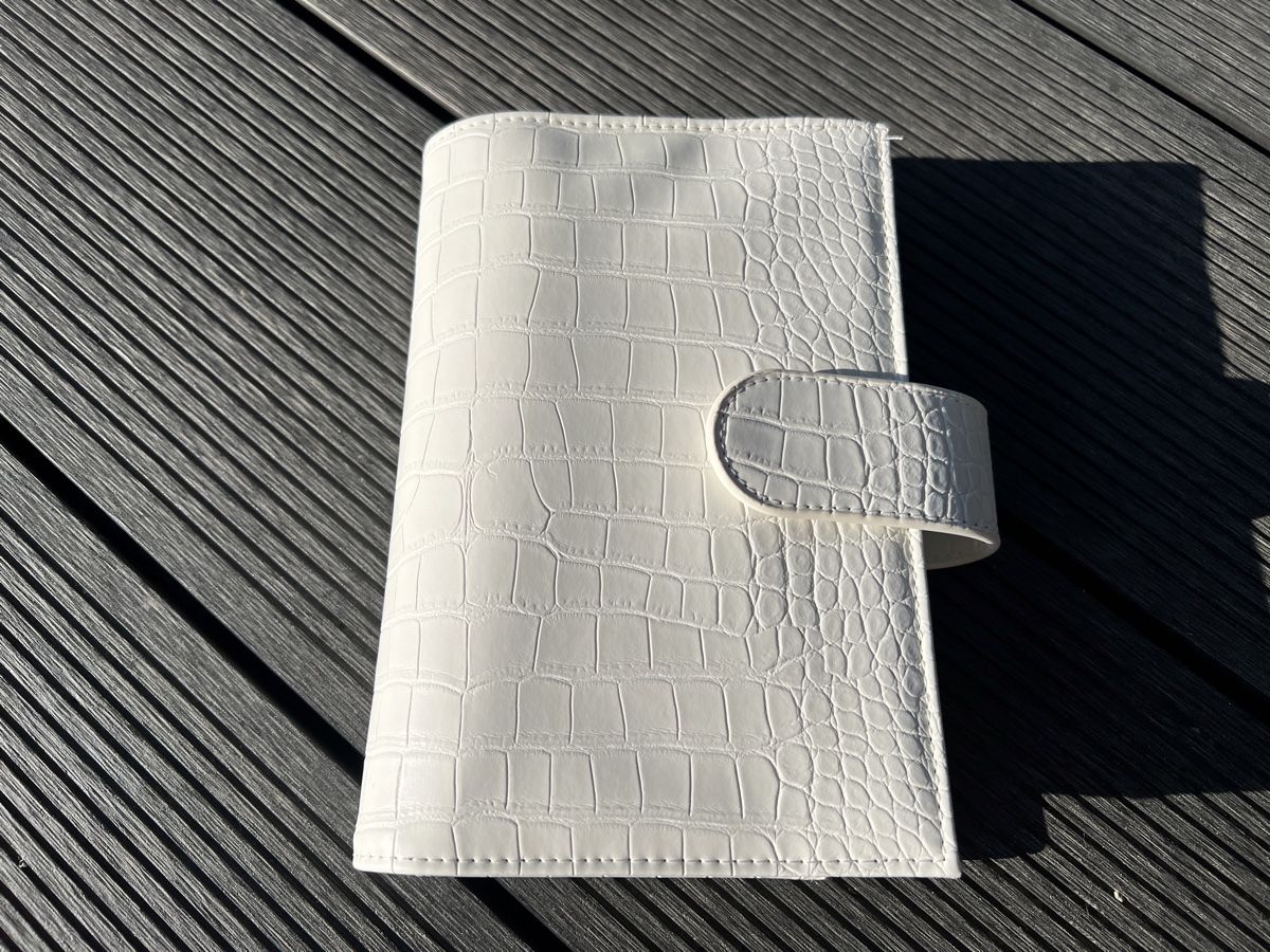 Wunderschöner Filofax, Ringplanner, vegan, weiss, Personal (Neu (gemäss ...