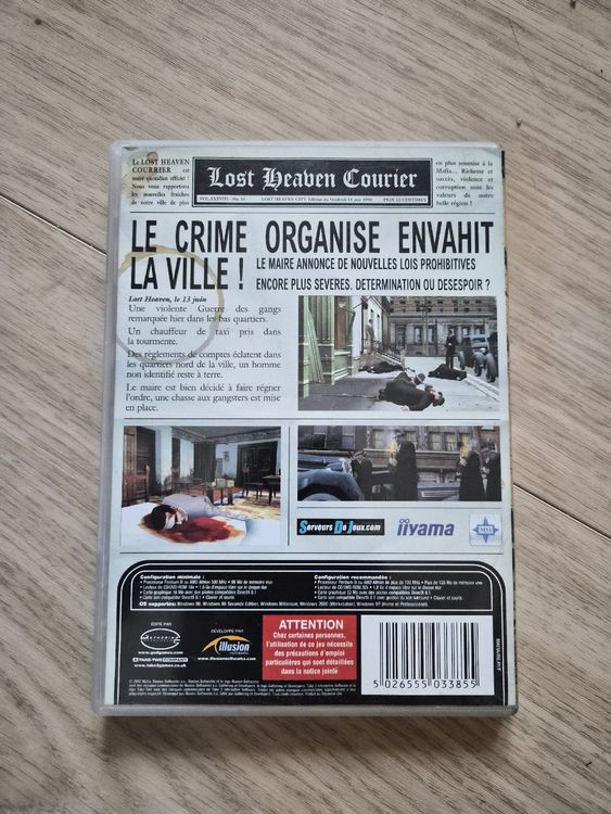 Mafia - Jeu PC-Rom - Version Originale (D'occasion) à La Joux FR pour ...