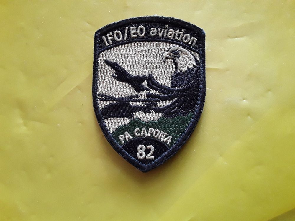 Aviatik iFO / EO Aviation Pa Capona 82 Militär Patch (Gebraucht) in ...