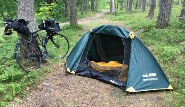 Zelt Tramp Bicycle Light 1 (V2) Bikepacking Ultralight (Gebraucht) in ...