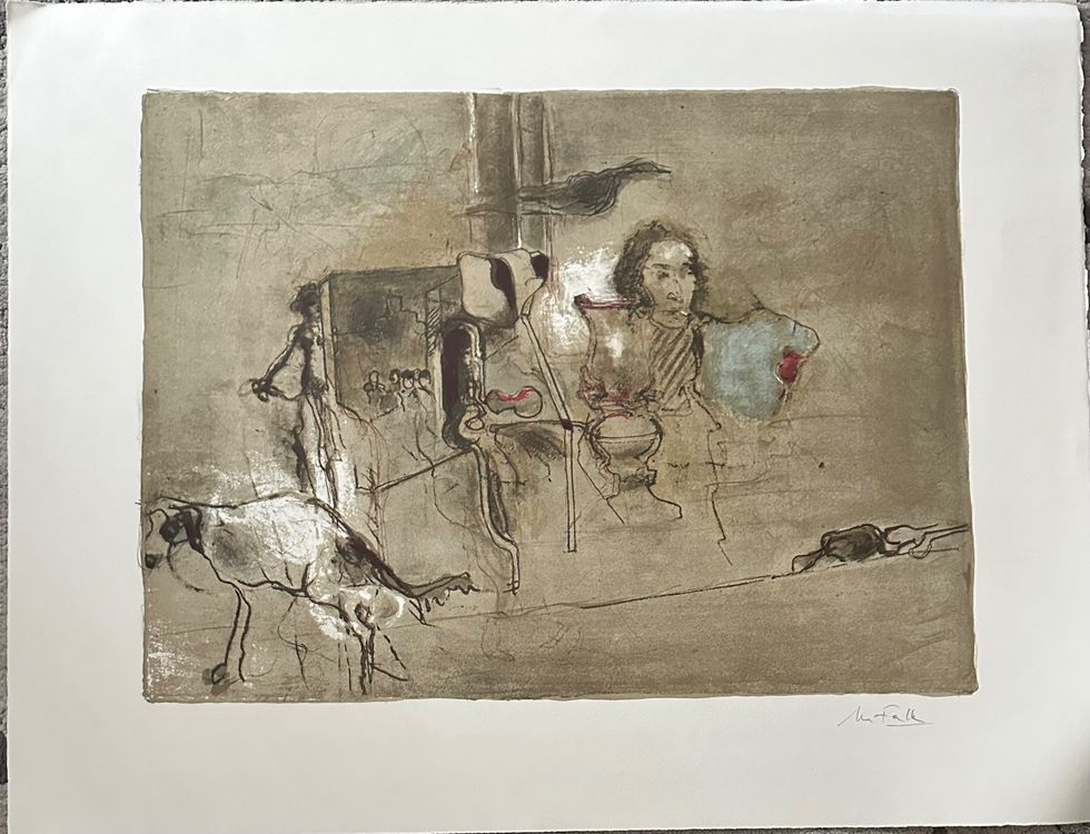 Hans Falk (1918-2002) Lithographie Handsigniert (Gebraucht) in Root für CHF 19 – mit Lieferung ...