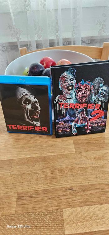 Terrifier 1 Uncut + Terrifier 2 Uncut Mediabook Cover C | Kaufen auf ...